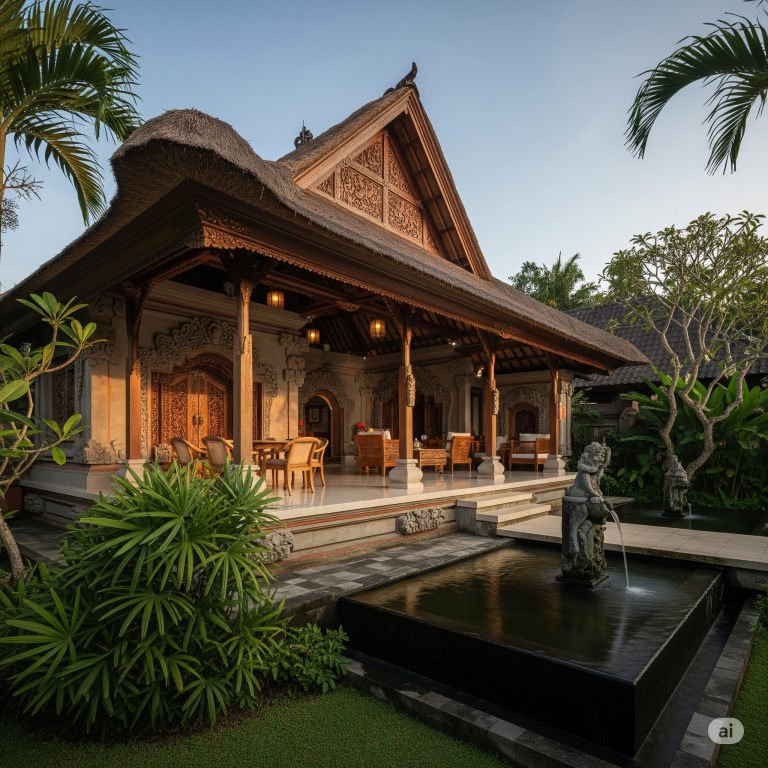 Desain Arsitek Rumah Bali Gaya Modern Berpengalaman